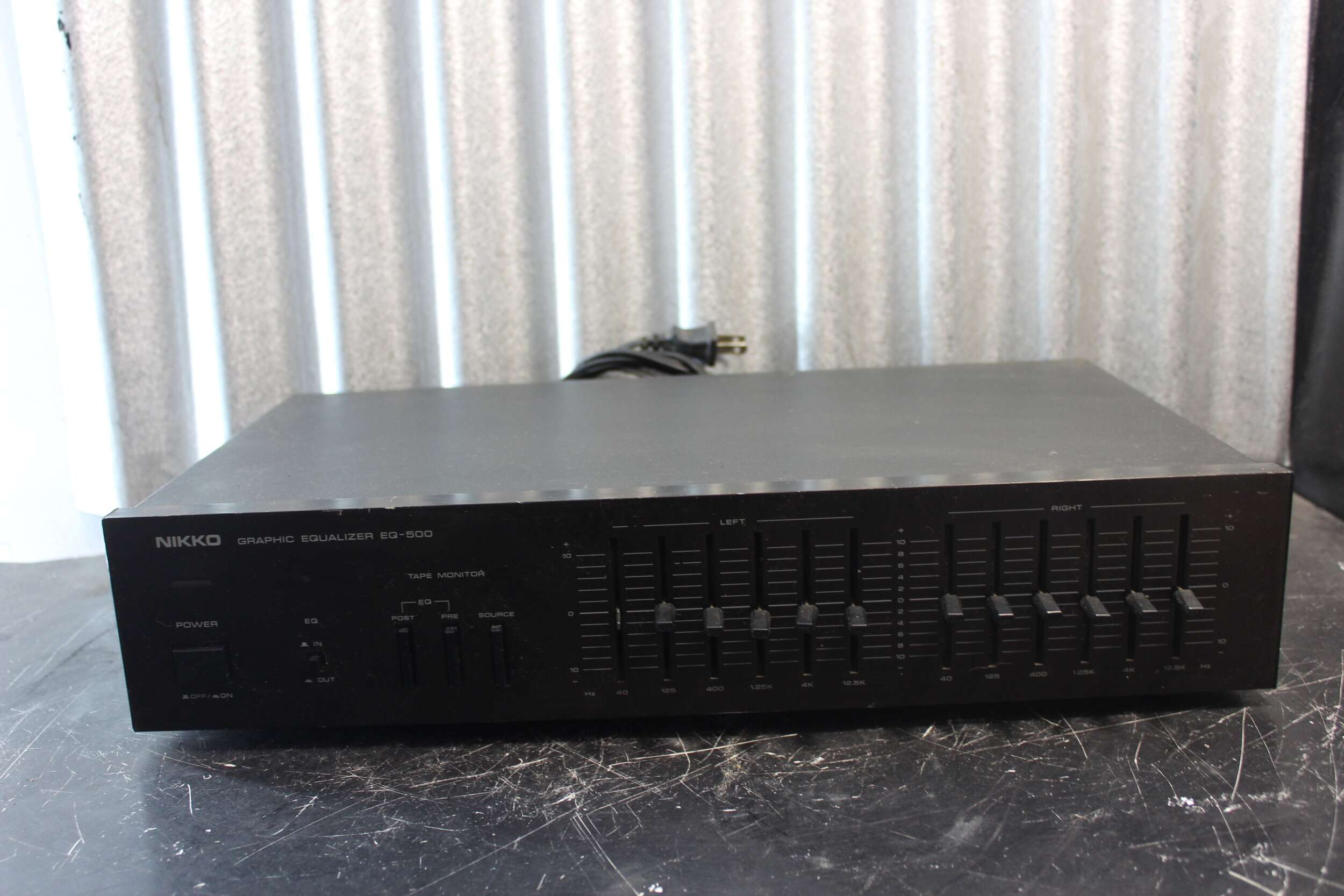 Nikko Graphic Equalizer EQ 500 - RECYBORG