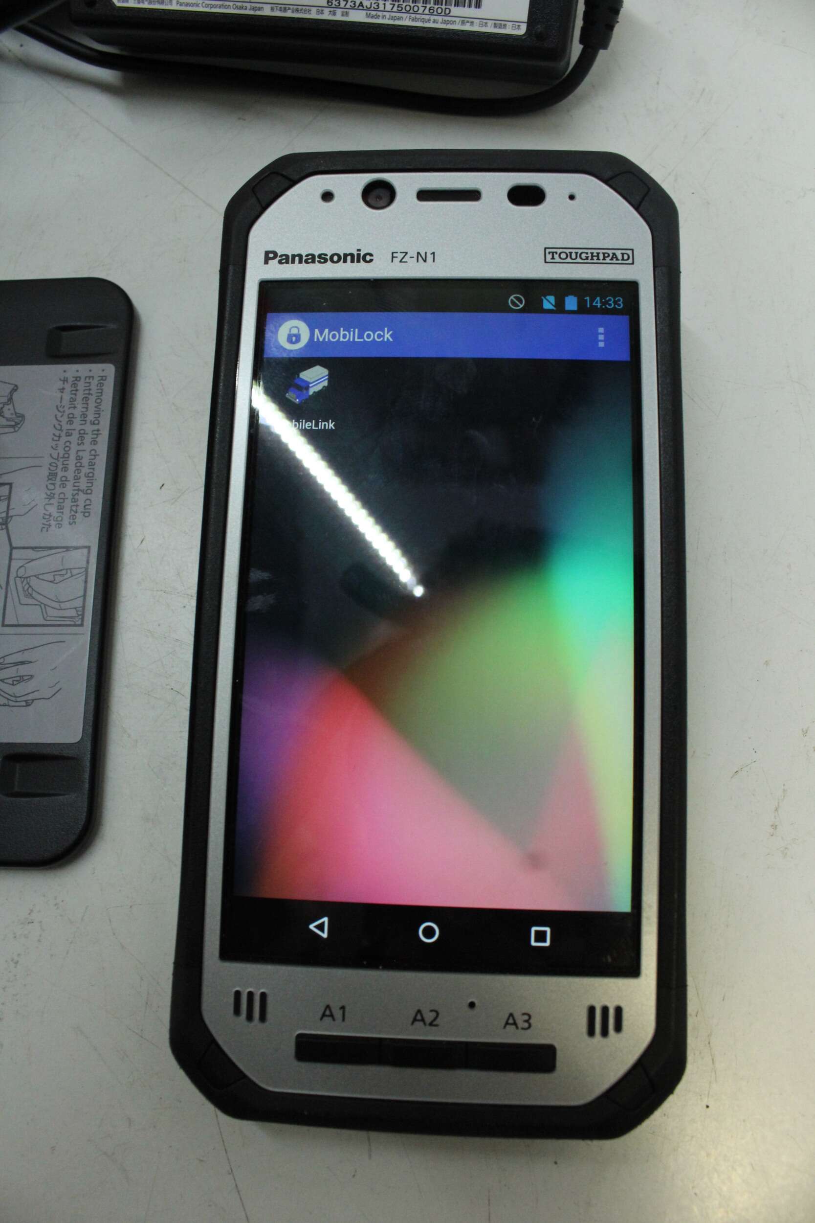 Panasonic toughpad FZ-N1 Hand held computer barcode reader - RECYBORG