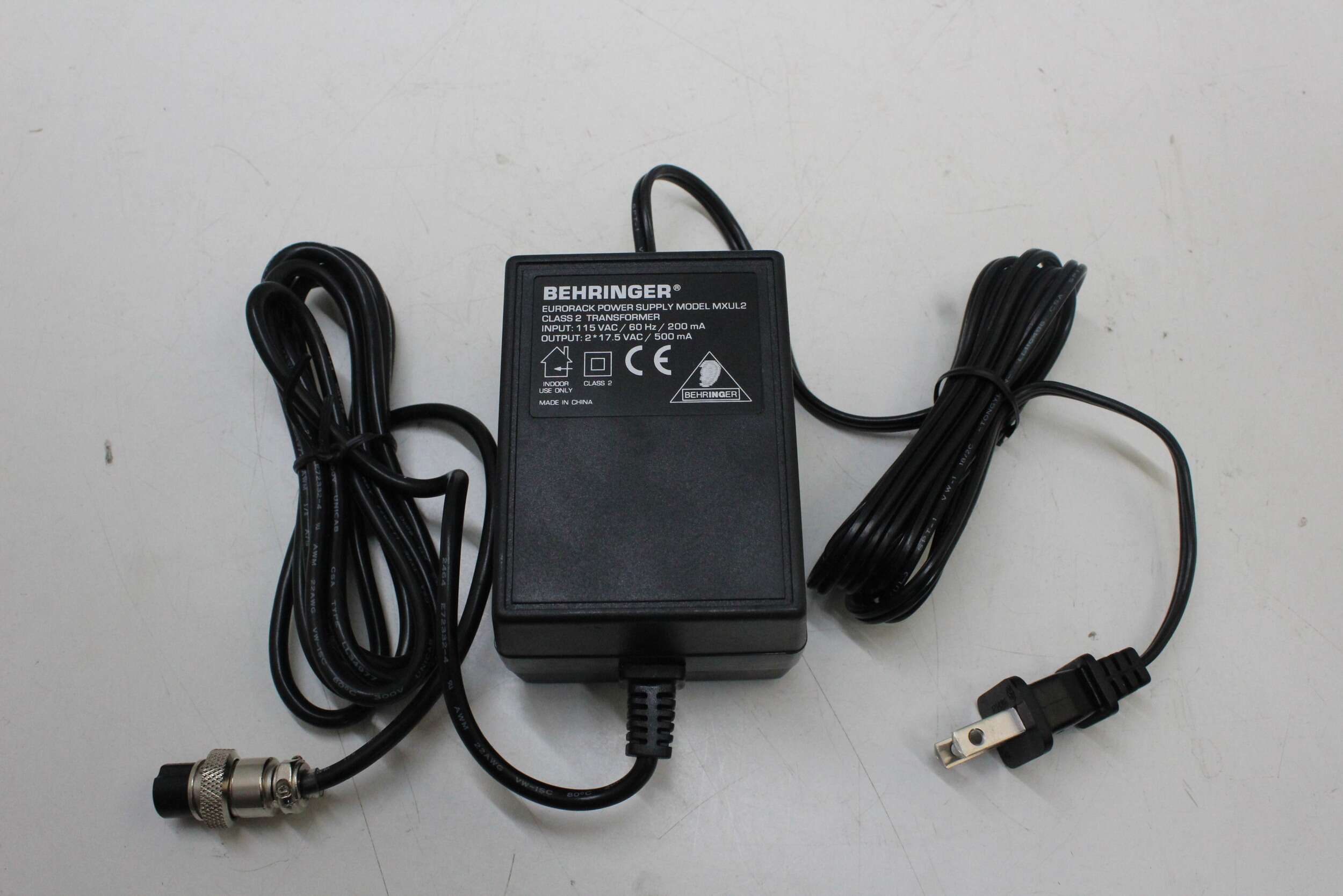 Behringer Eurorack Power Supply MXUL2 Dual 17.5VAC - RECYBORG