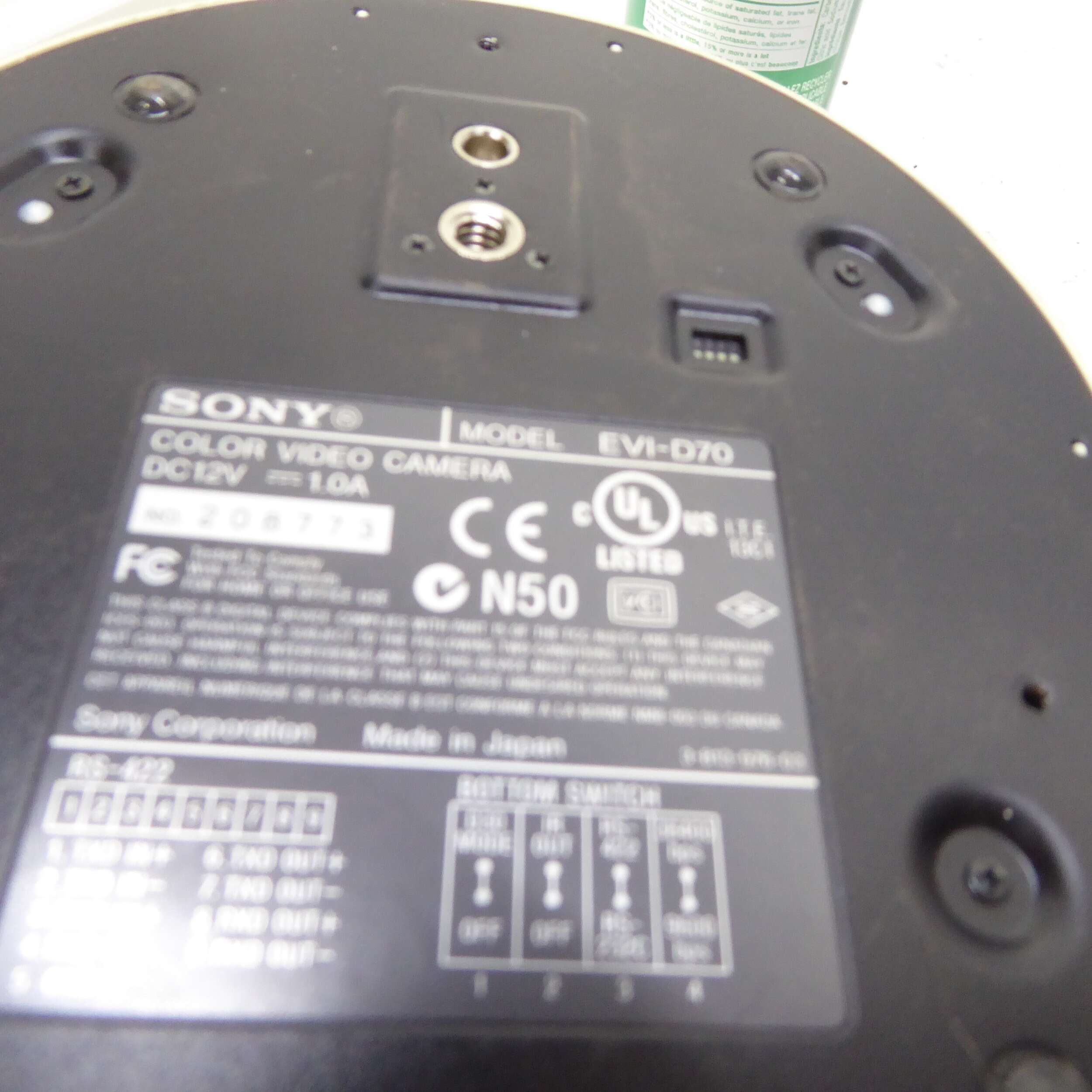 Sony EVI-D70 Security Color video camera - RECYBORG