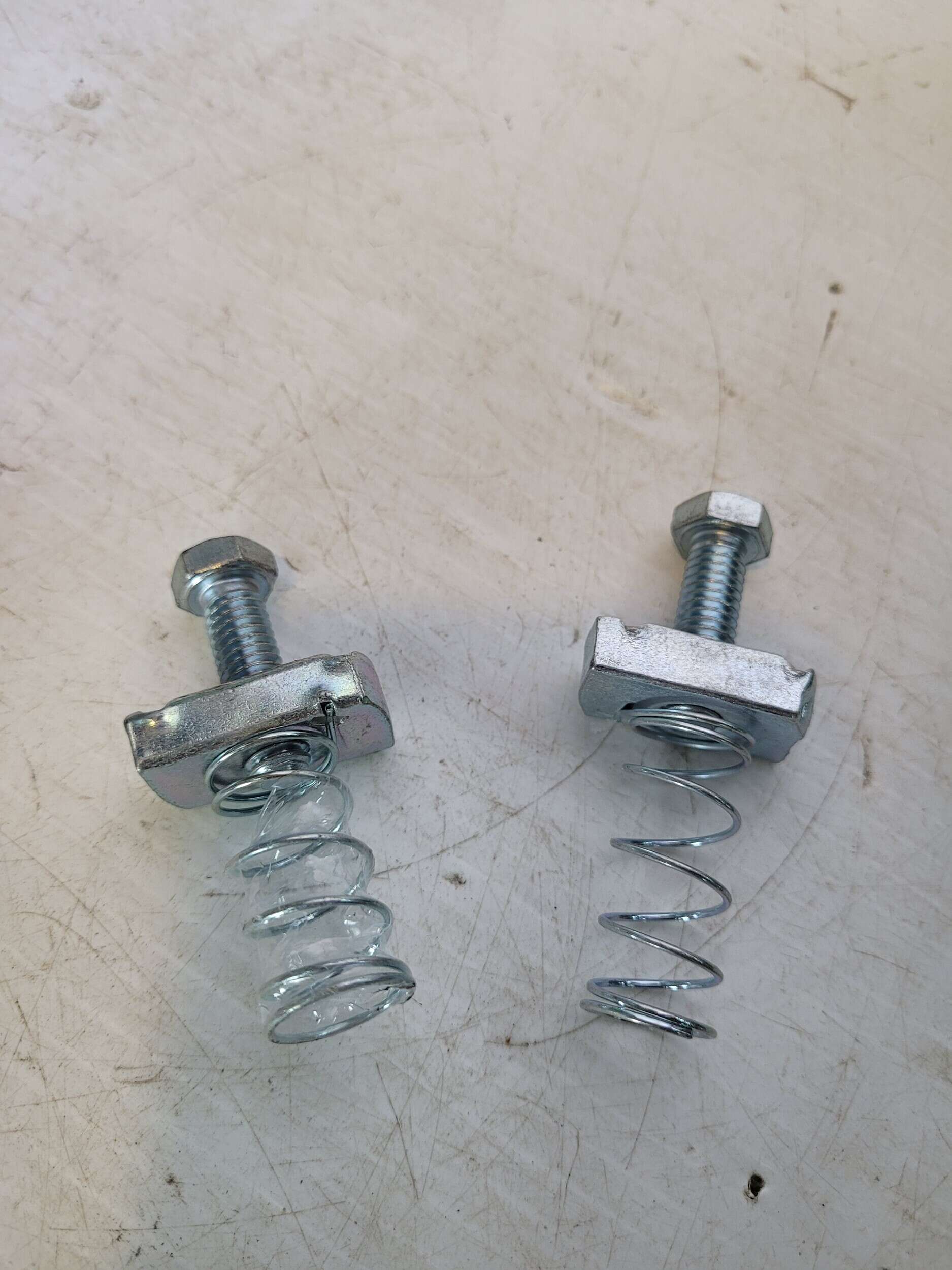 18 Hexagon Bolt and Spring Nut gi bolts and nuts - RECYBORG