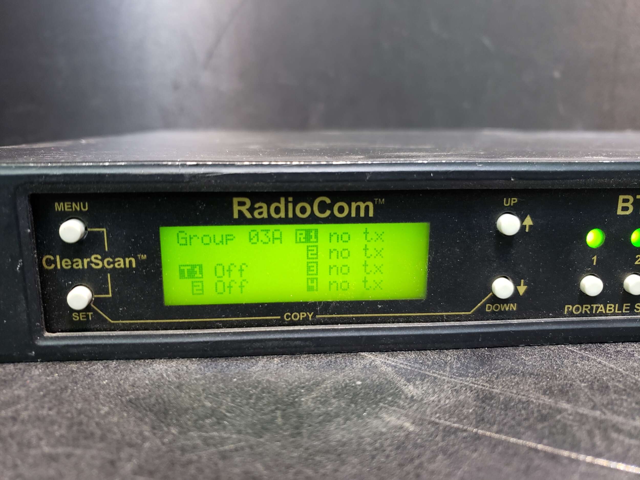 Telex Radiocom BTR-800 A2 Band Wireless Intercom System Receiver ...