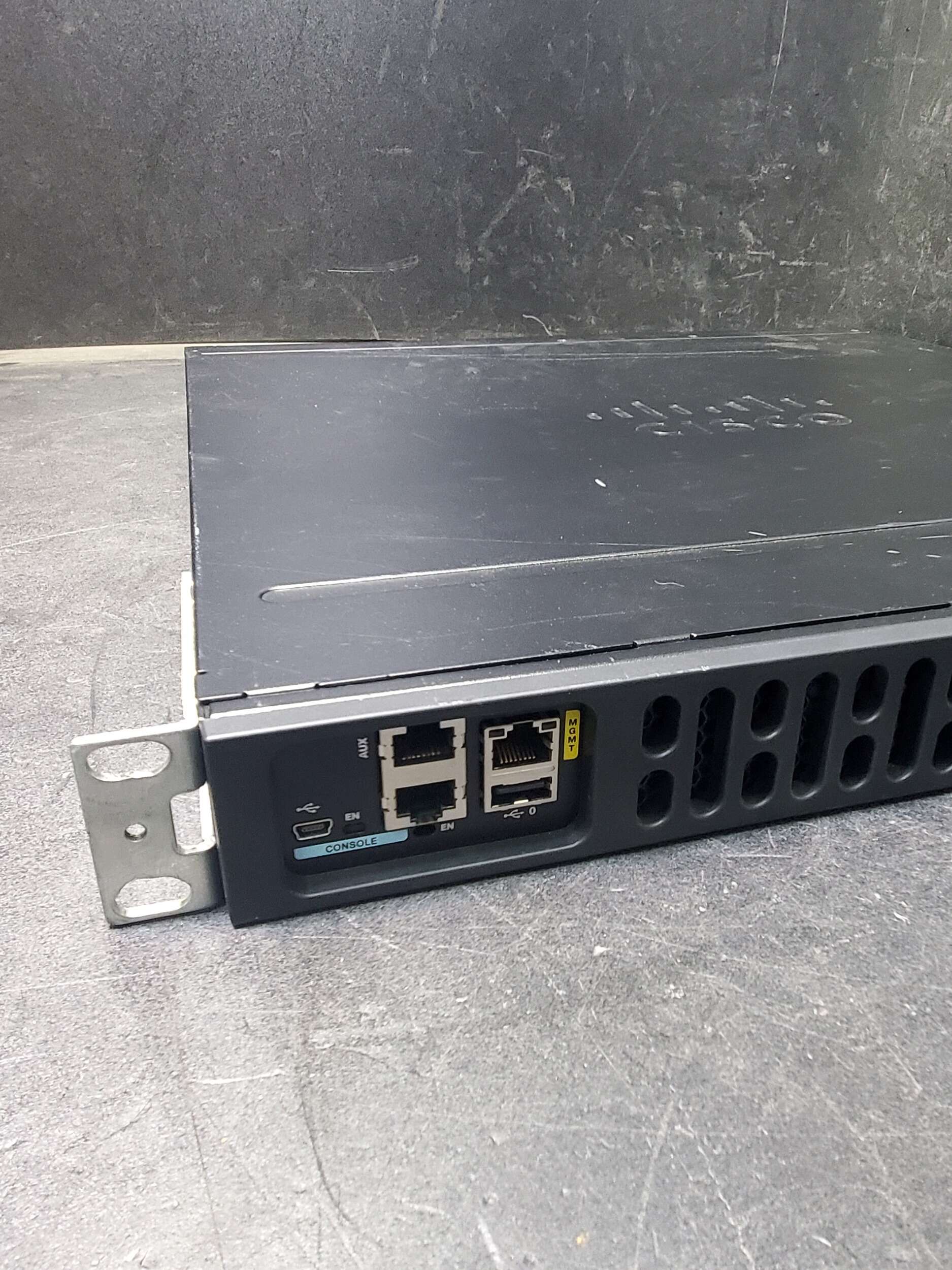 CISCO ISR4331/K9 3-Port Gigabit Security ISR Router w/ GLC-TE 1000 ...