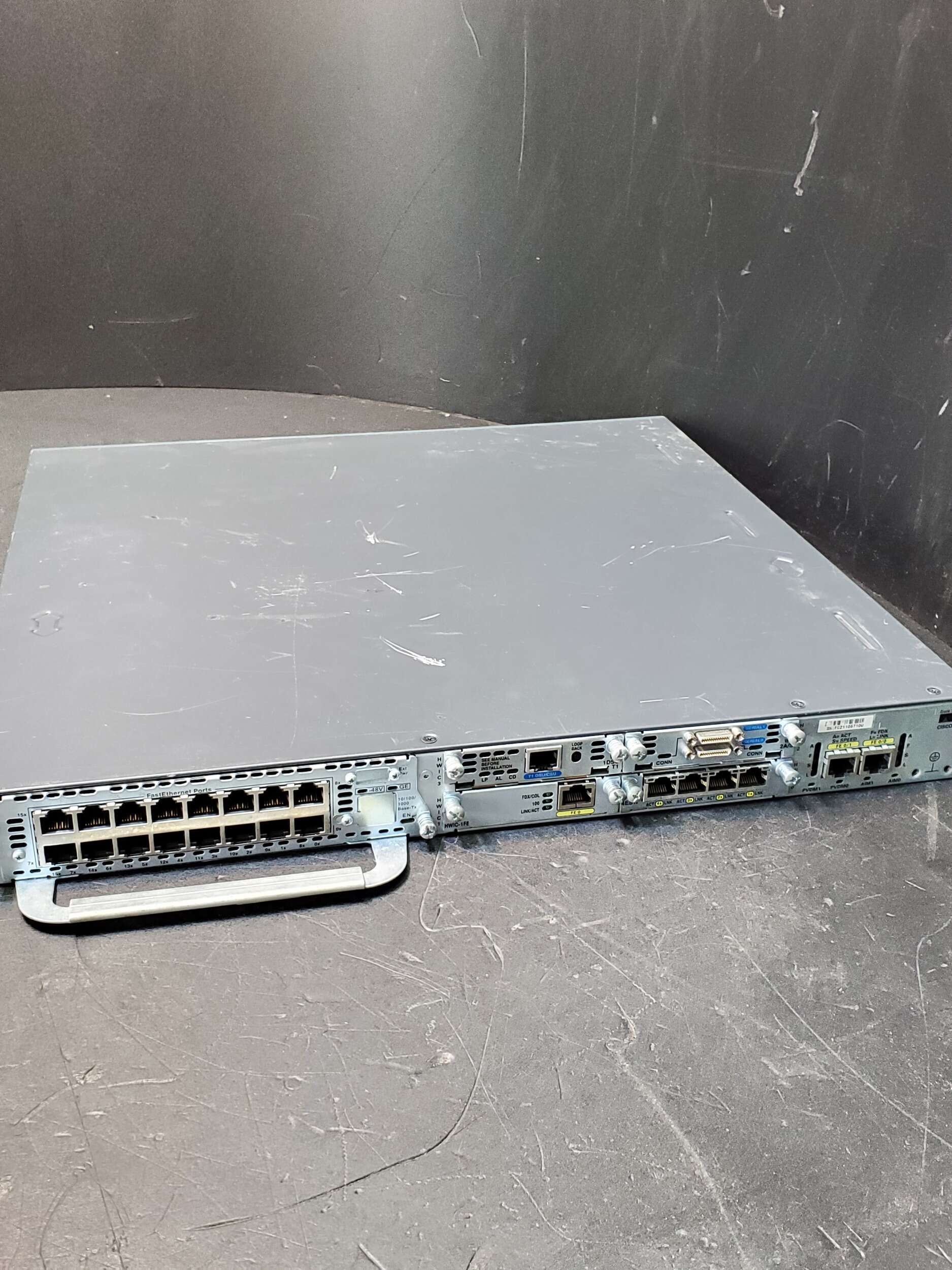 Cisco Systems 2800 Series 2811 Integrated Services Router ISR ALL CARDS ...