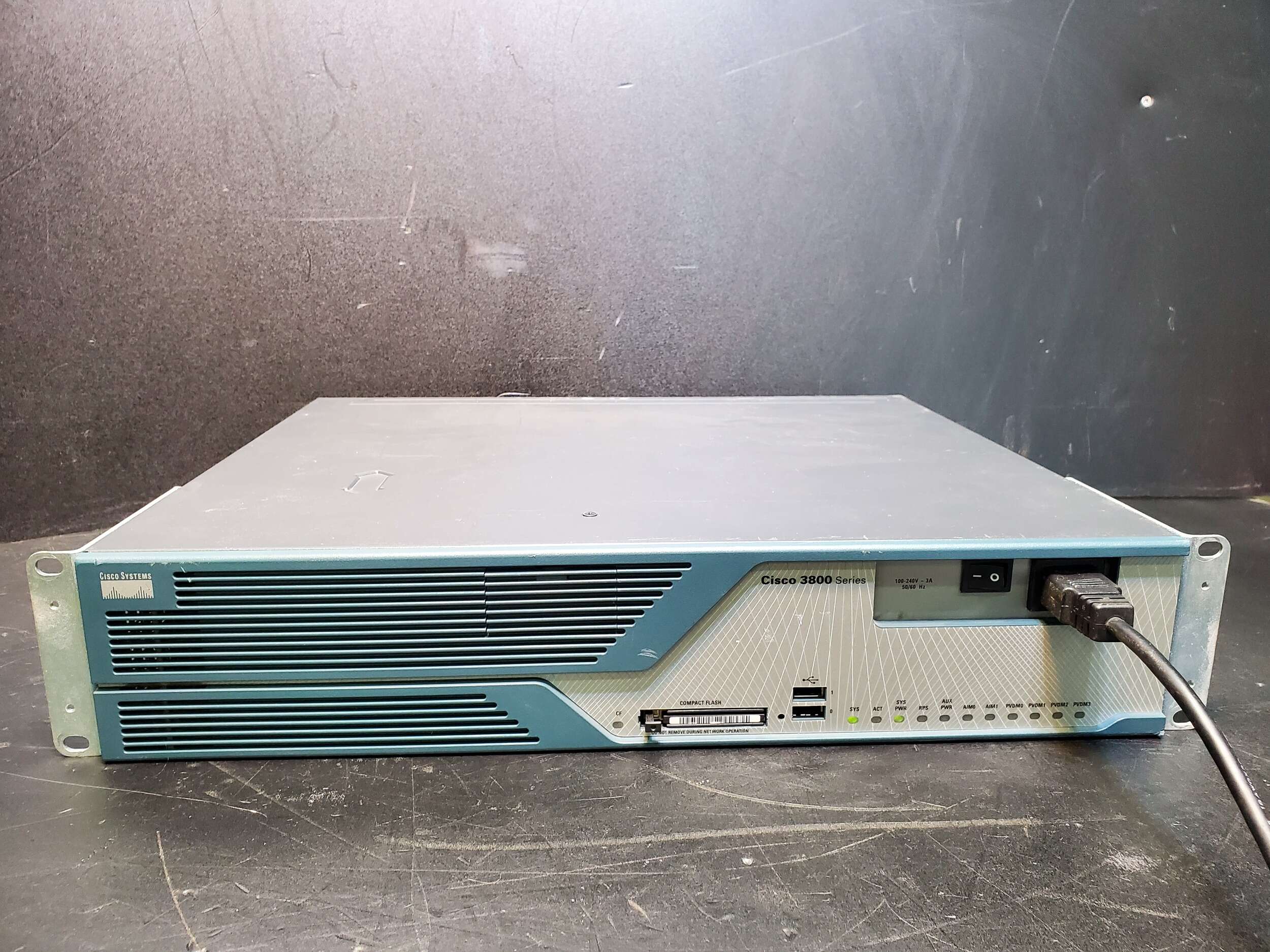 Cisco 3800 Series CISCO3825 V05 TE-C31/K900-05-0018 Integrated Service ...