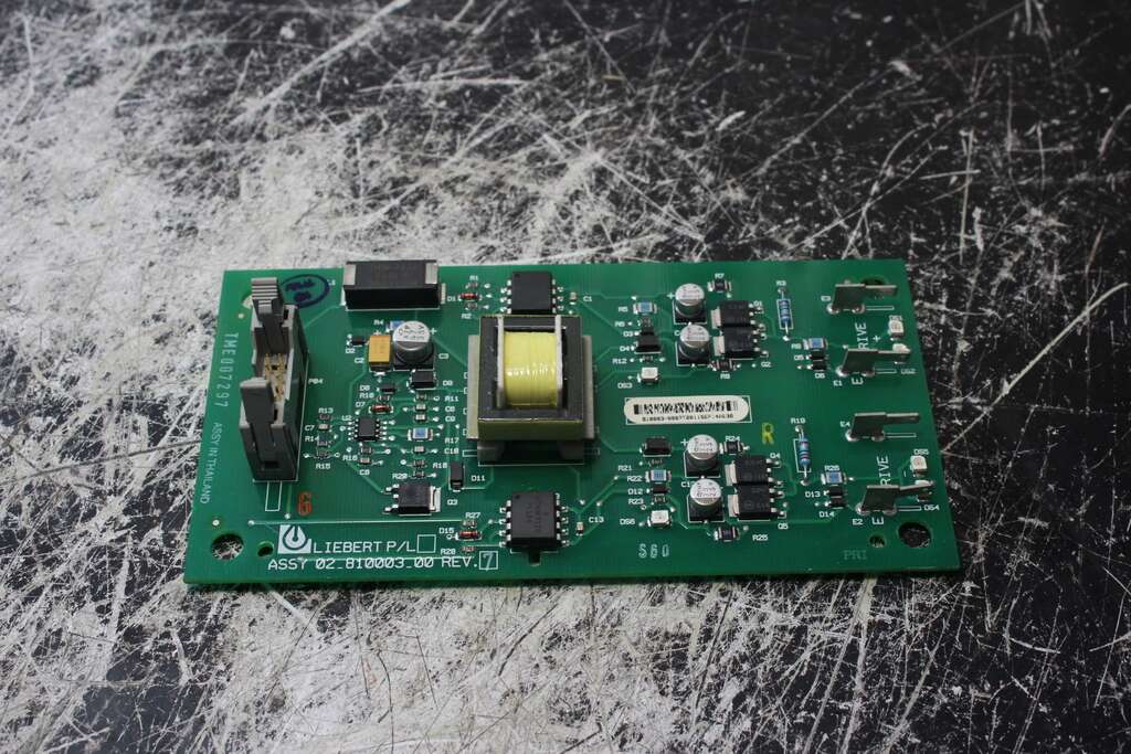 EMERSON Liebert Circuit Board # 02-810003-00 REV .7 - RECYBORG