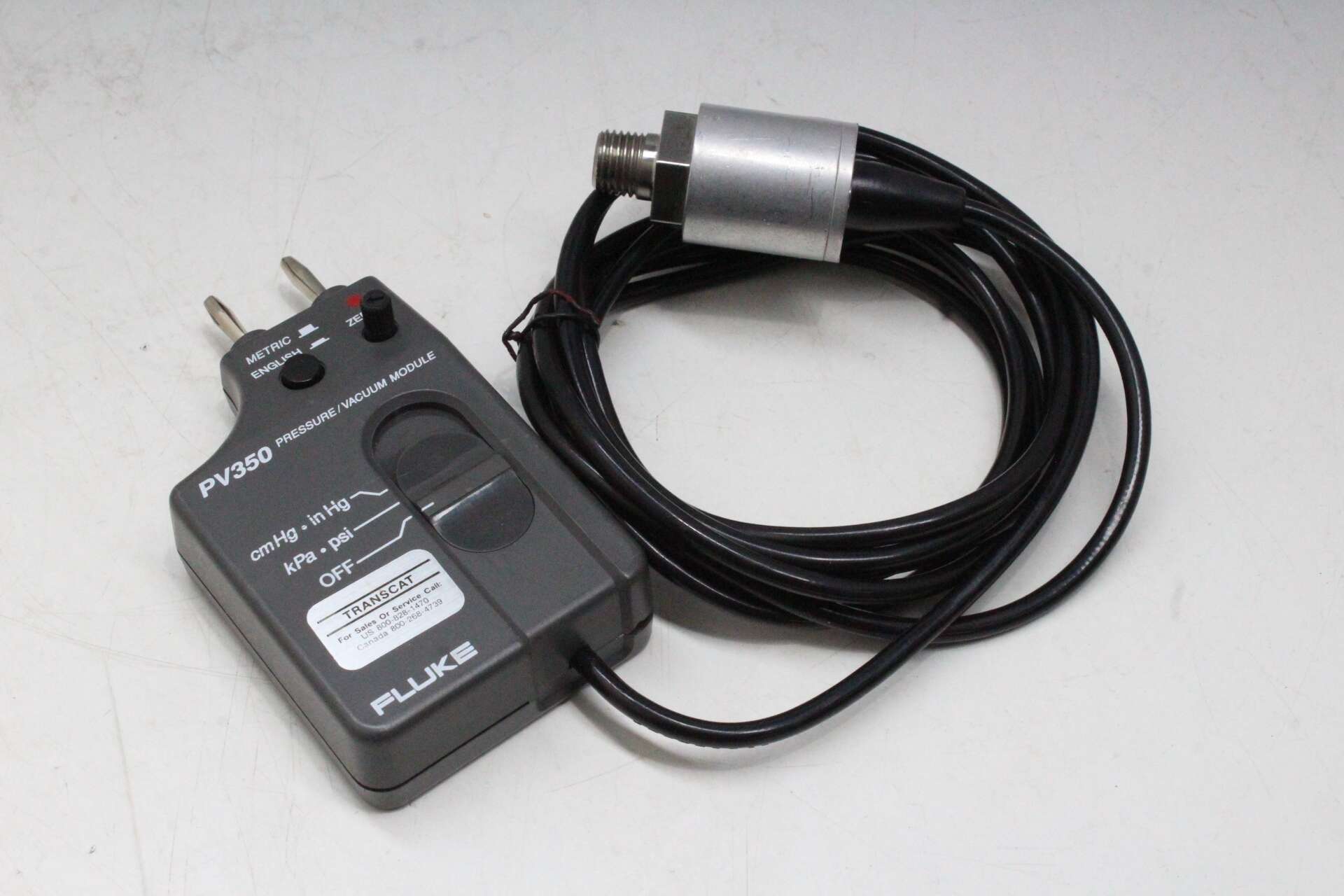 Fluke PV350 Pressure/Vacuum Module Digital Pressure Transducer For ...