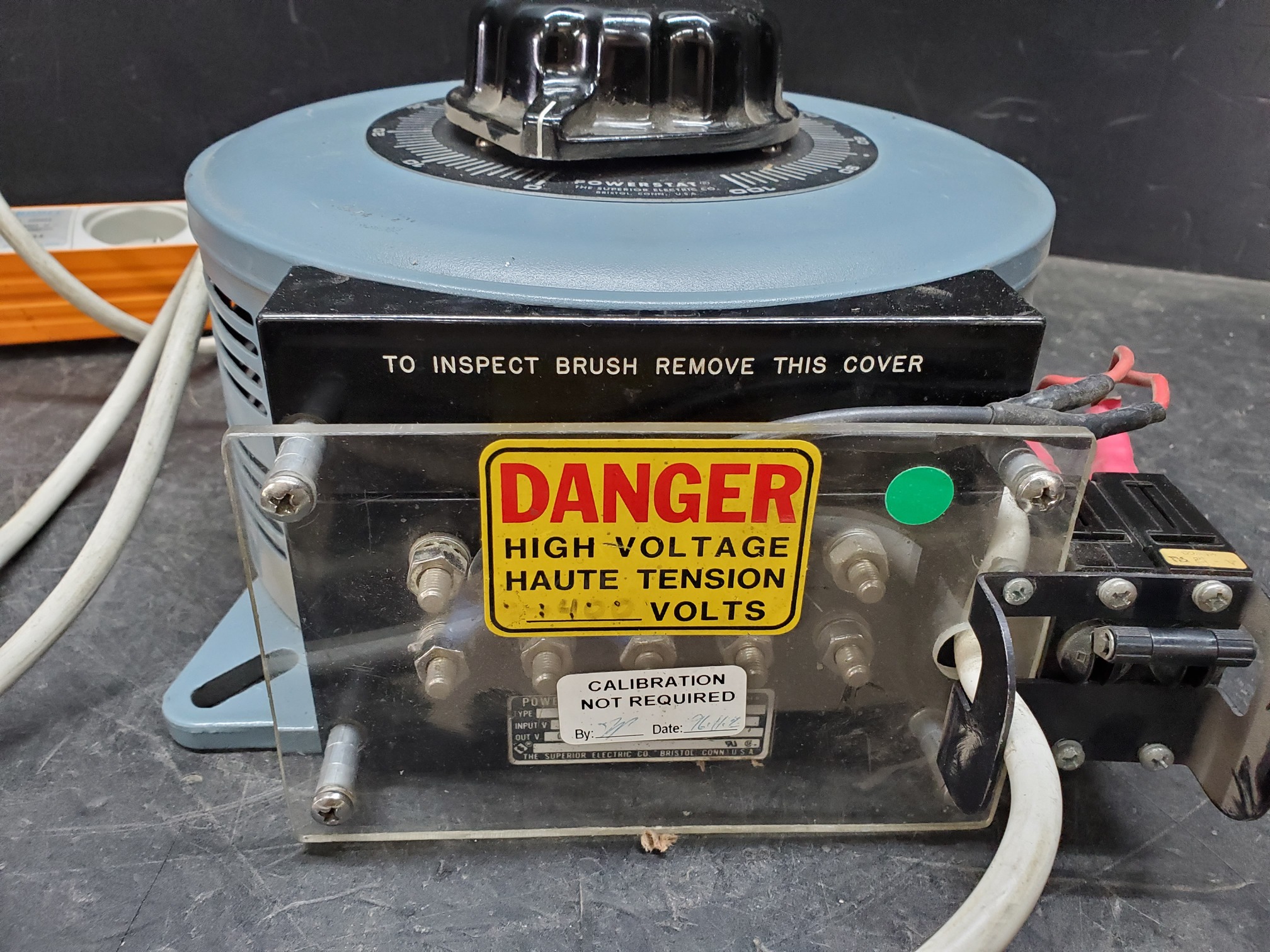 Variac Powerstat Autotransformer 240V input, 0-280V output, 15A ...